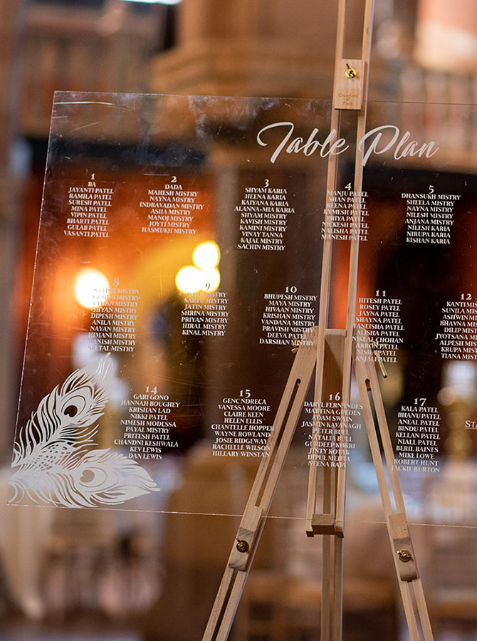 Bespoke Table Plan - Mimi Makes